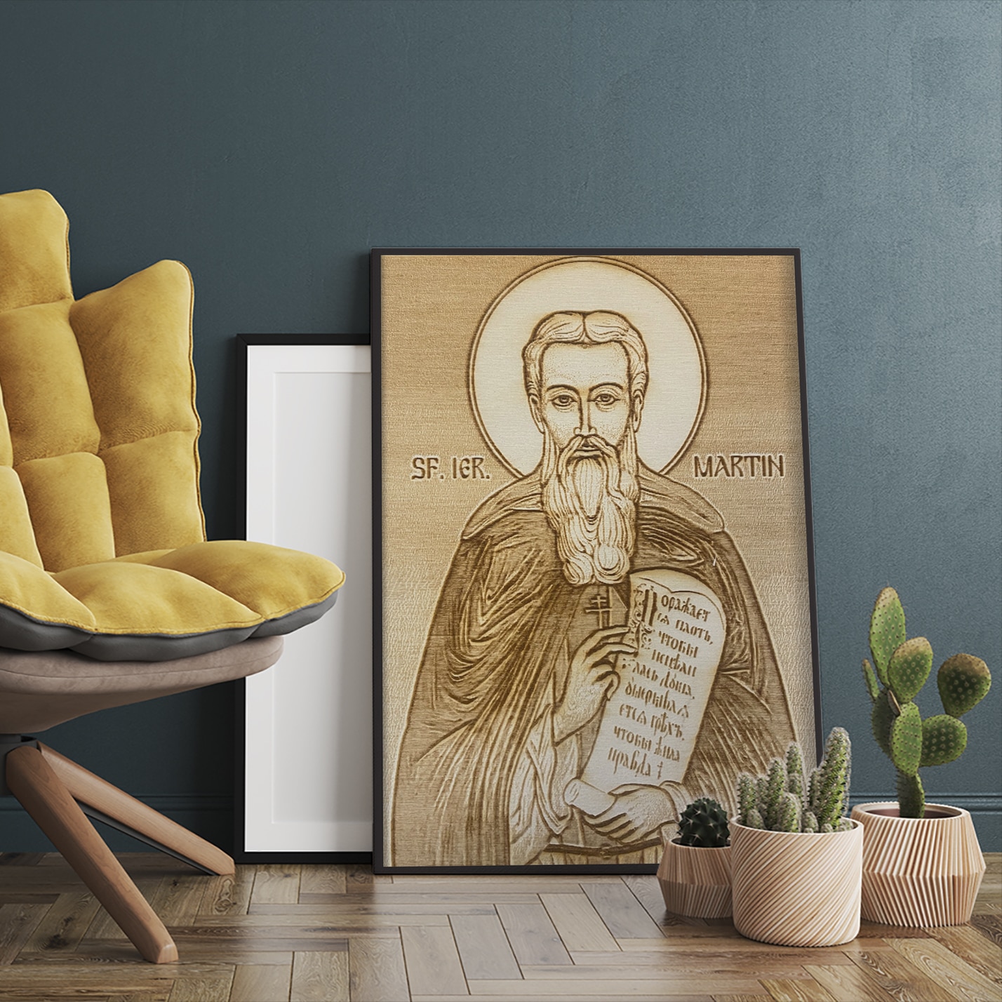 Icoana Sfantul Martin 40 cm - eMAG.ro