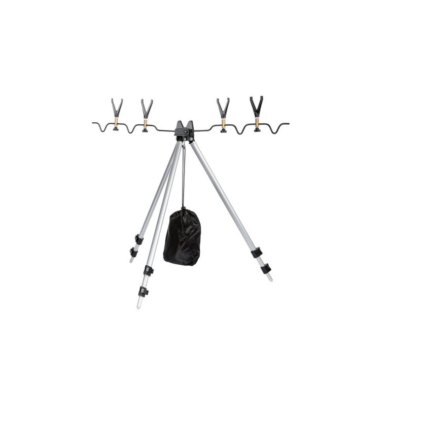 Suport telescopic pentru undite Rocktrail, 76 x 51.5 pana la 126 cm ...