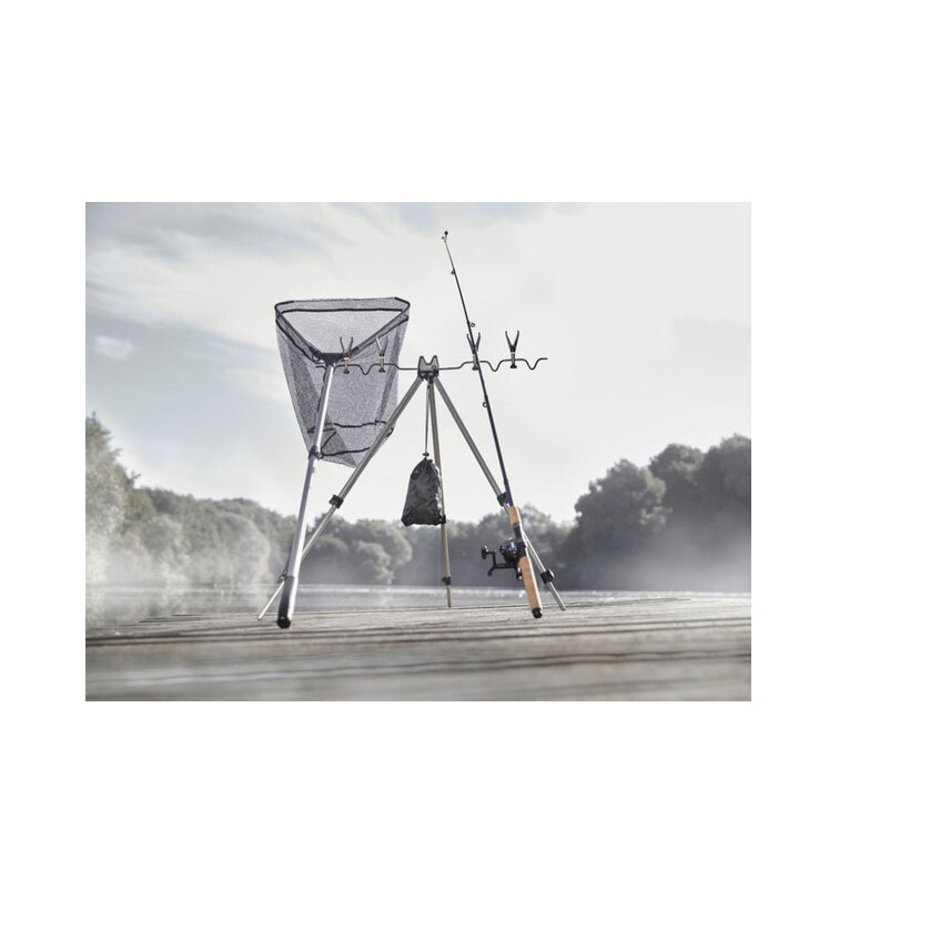 Suport telescopic pentru undite Rocktrail, 76 x 51.5 pana la 126 cm ...
