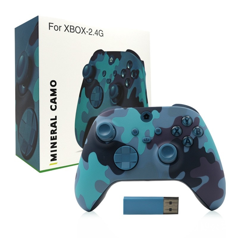Controler wireless XBox2.4G Seria X/S, editie speciala Mineral Camo ...