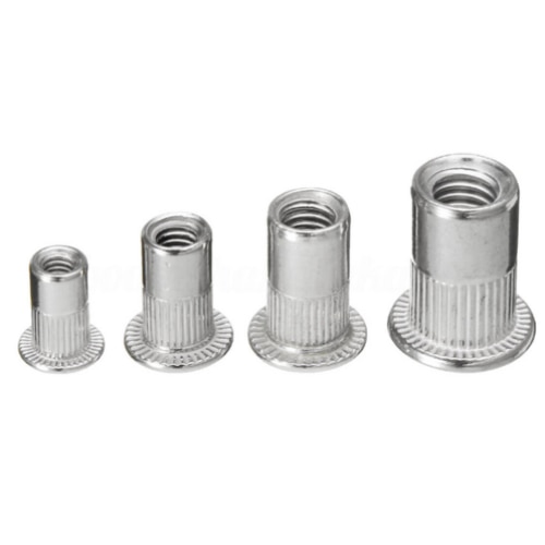 Piulite nituibile inox A2 cu cap cilindric M6 ( g 0.5 - 3), AN 315, 250 ...