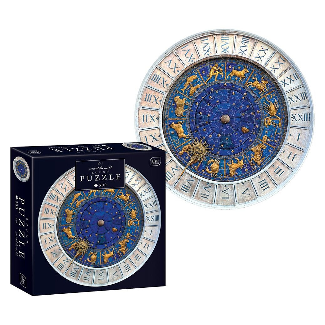 Puzzle 500 piese Round Around the World 1 - eMAG.ro