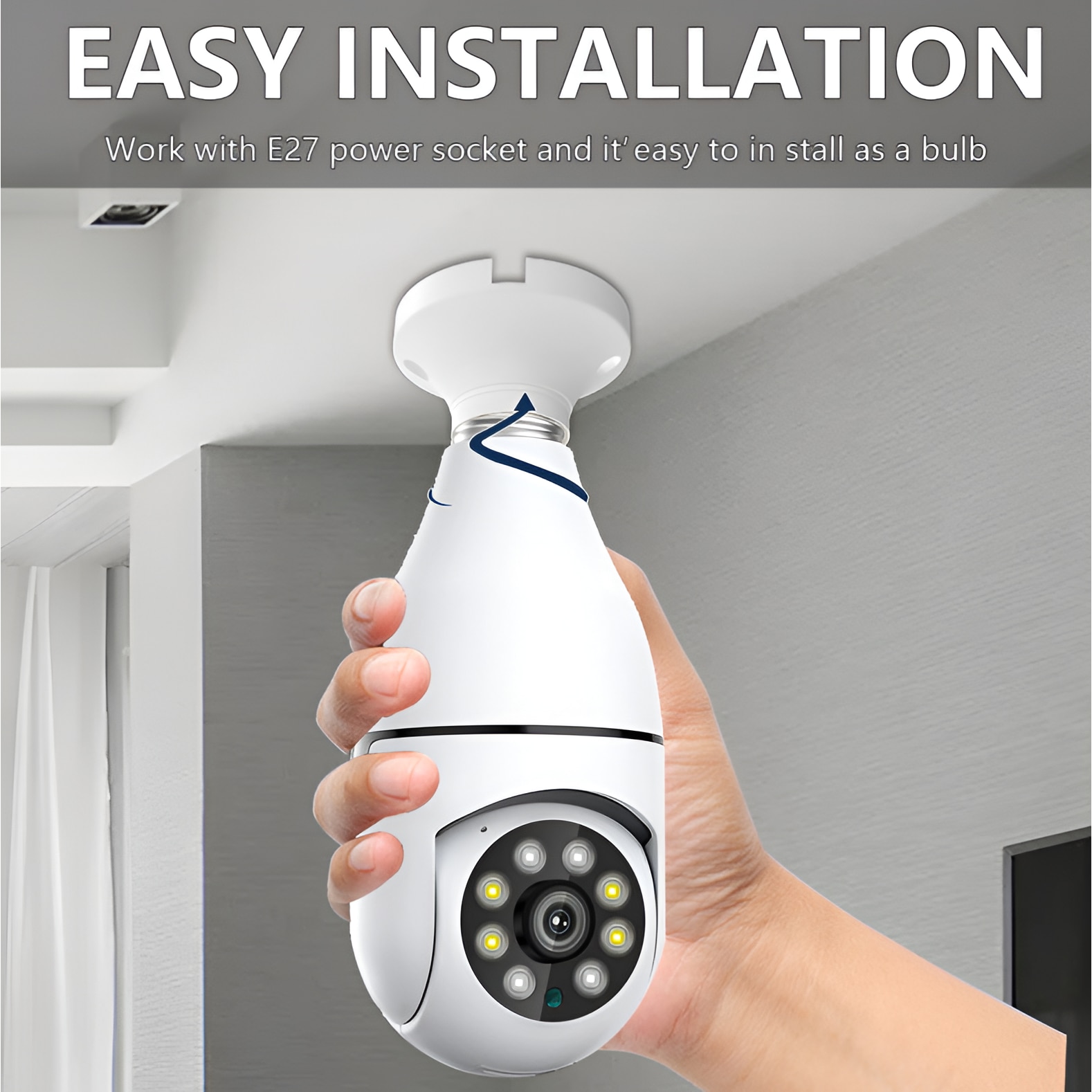 Camera IP PTZ Wireless NEO™, cu Viziune de noapte Audio bidirectional ...