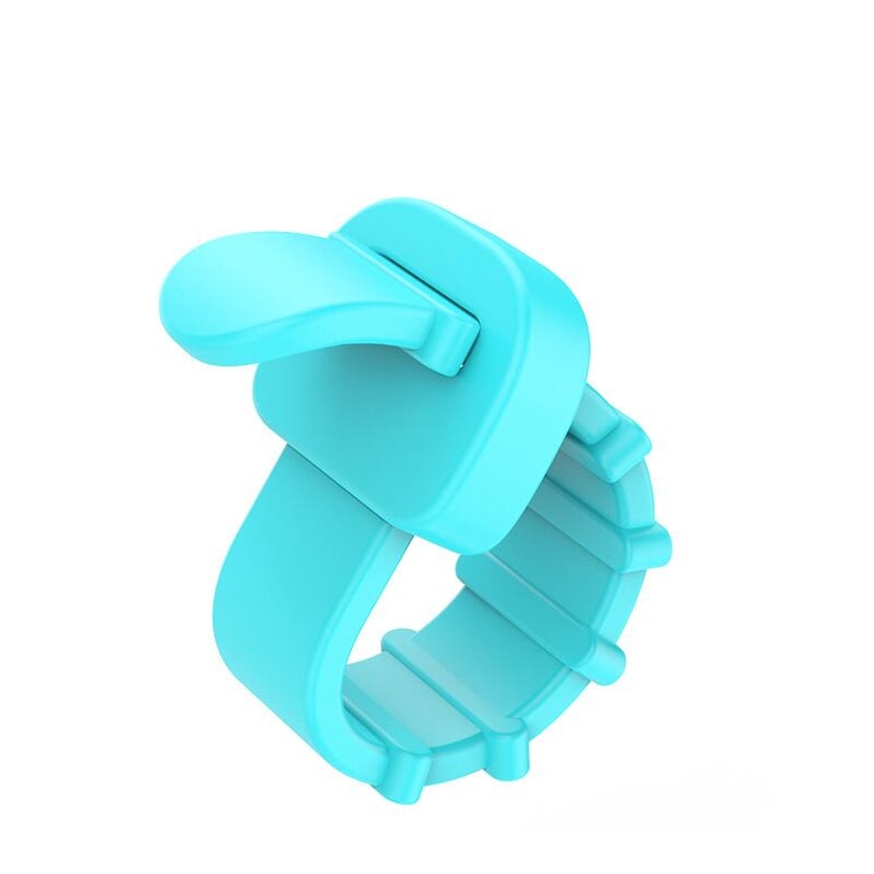 Set de 5 Benzi prindere cabluri Orico PH5 multicolore, din silicon ...