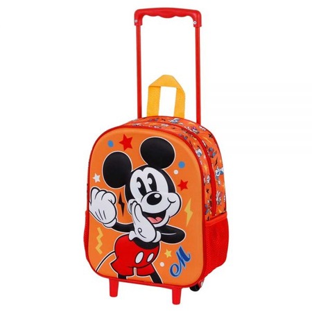 Troler Mickey Mouse Whisper 3D, 26x34x13 cm - eMAG.ro
