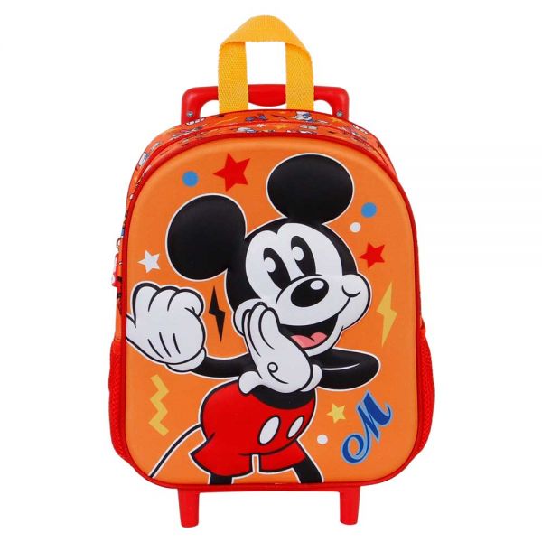 Troler Mickey Mouse Whisper 3D, 26x34x13 cm - eMAG.ro