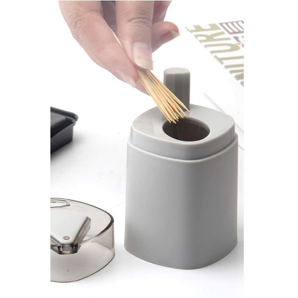 Dispenser Scobitori cu Buton de la Salestore.ro®, Suport Rotativ din ...