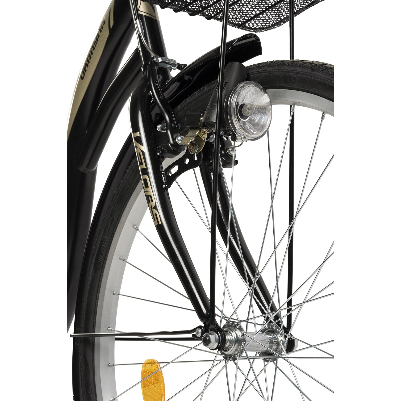 Bicicleta de Oras cu Roti de 26", Portbagaj, Aripi, Far Dinam, Frane ...