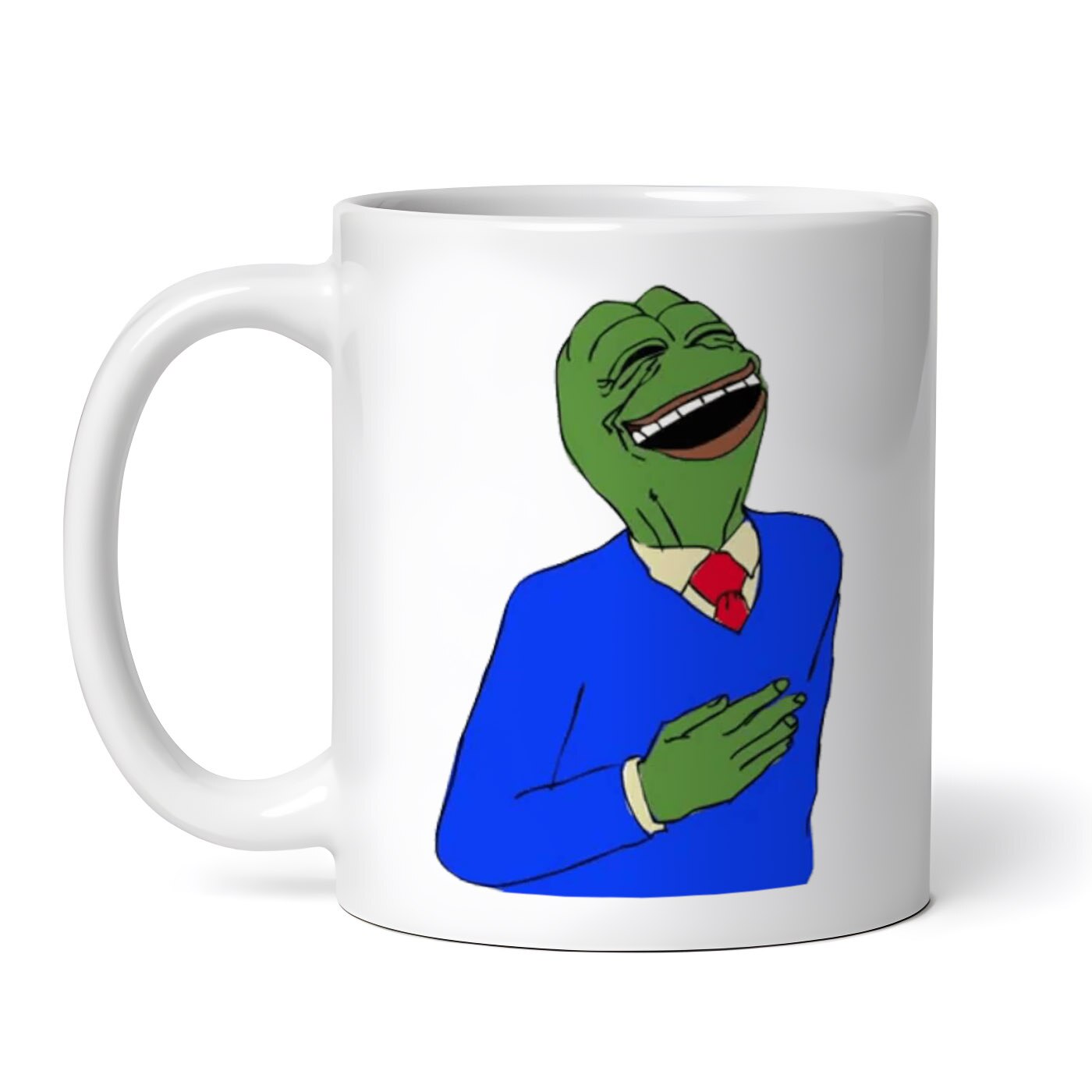 Cana ceramica, Pepe the Frog meme, NO11174, 330 ml, Multicolor - eMAG.ro