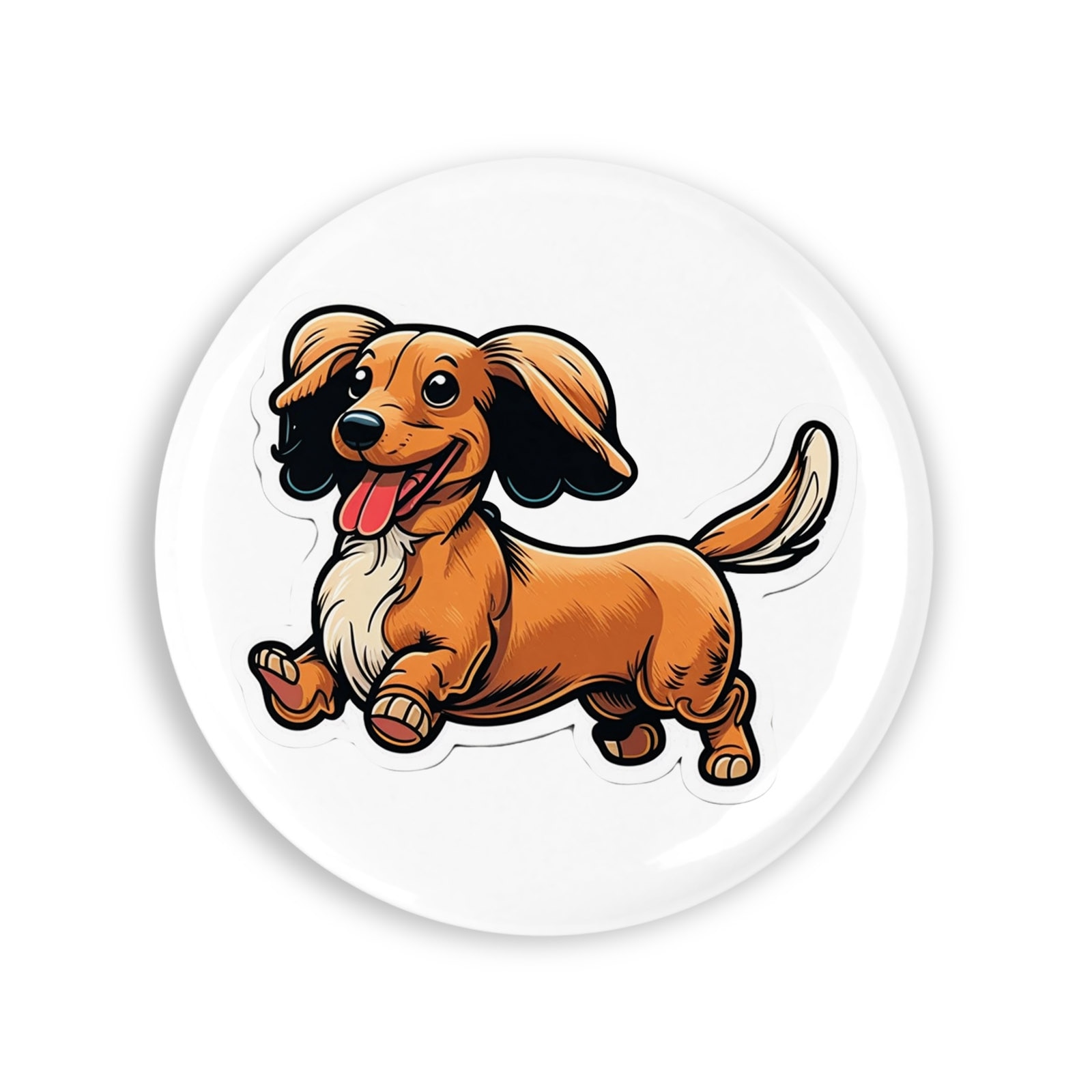 Set 4 insigne, Catel Teckel, NO9584, Metal, 44 mm, Multicolor - eMAG.ro