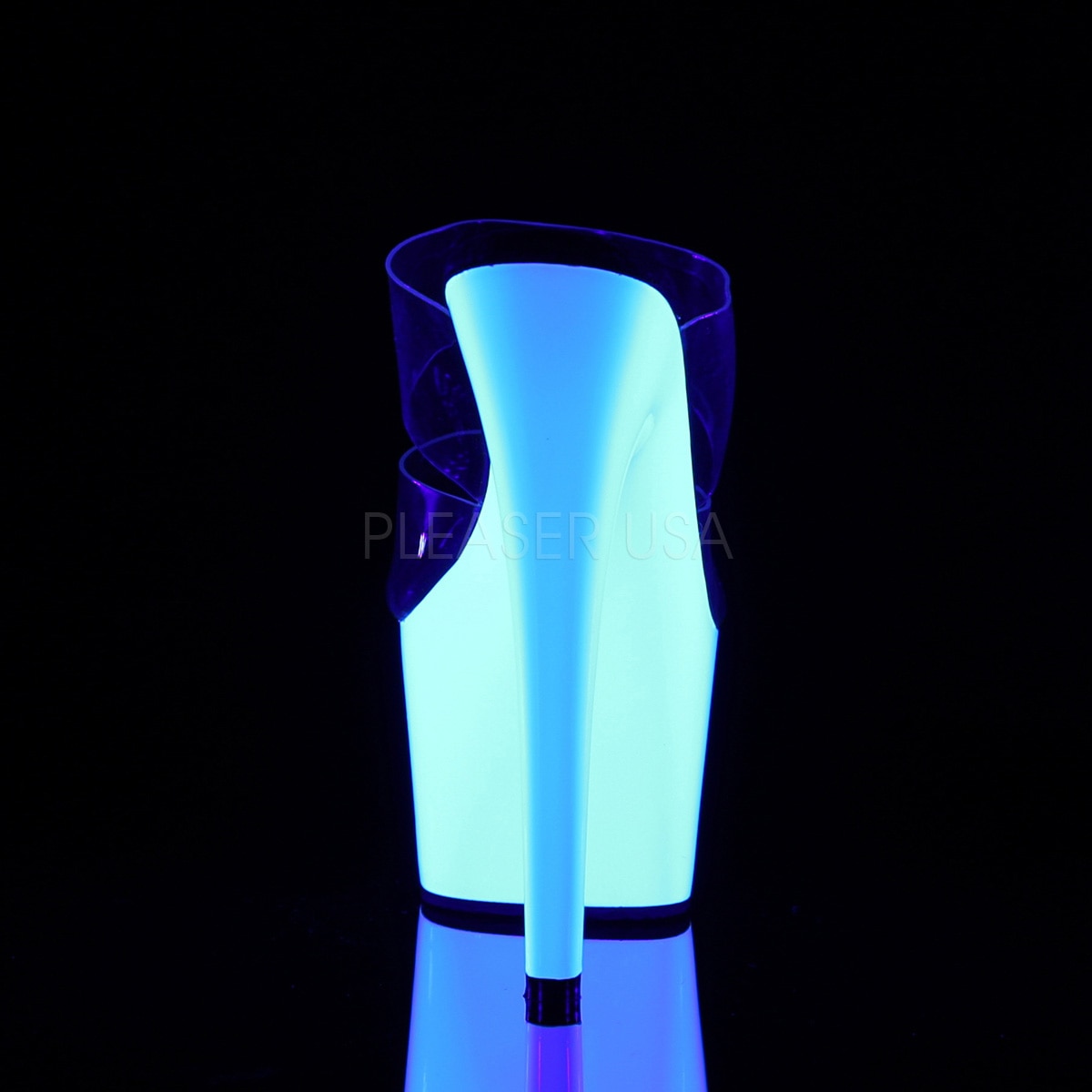 Дамски обувки, Pleaser Adore-702UV, неонови, 37 - eMAG.bg