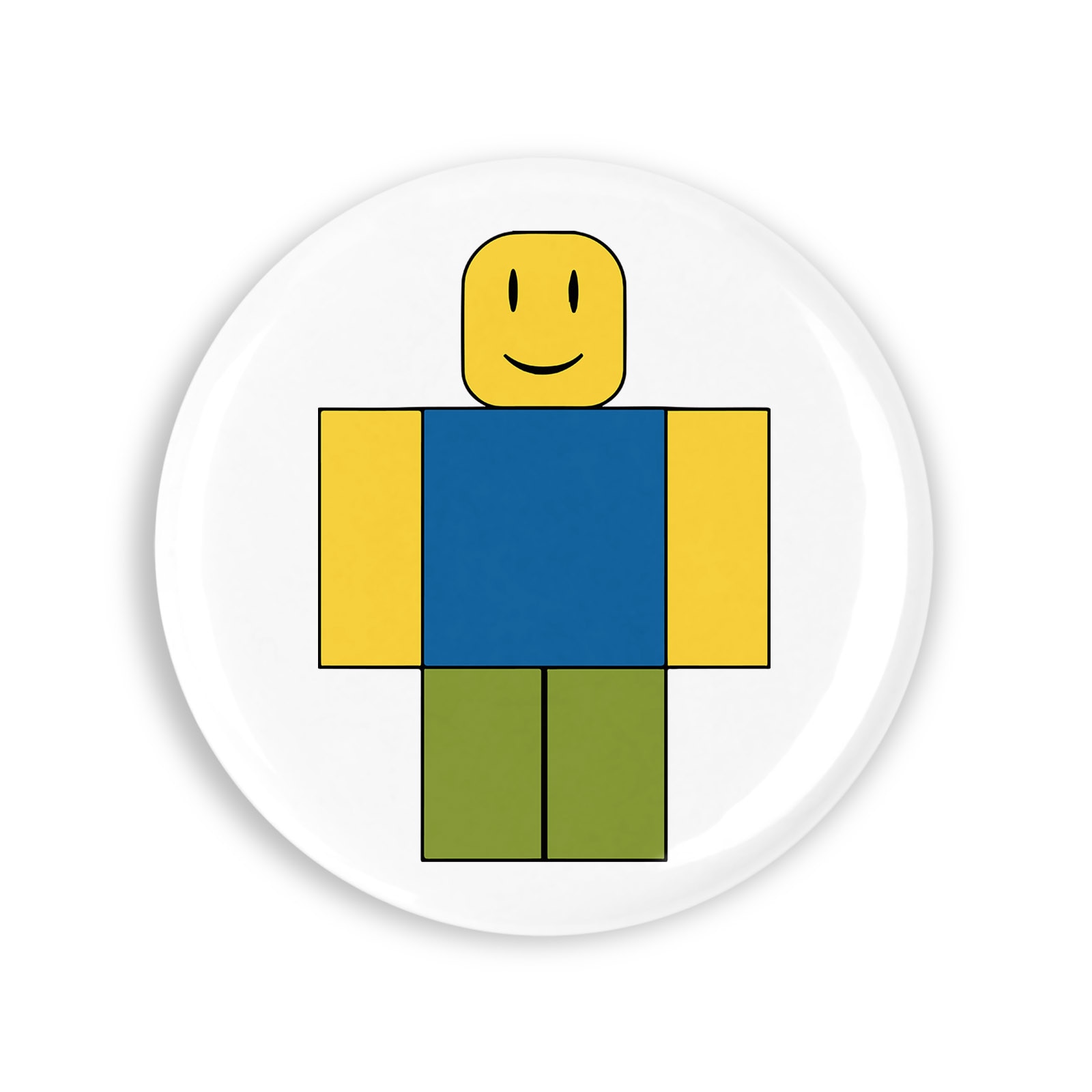 Set 4 insigne, Roblox Mr Noob, NO1880, Metal, 44 mm, Multicolor - eMAG.ro