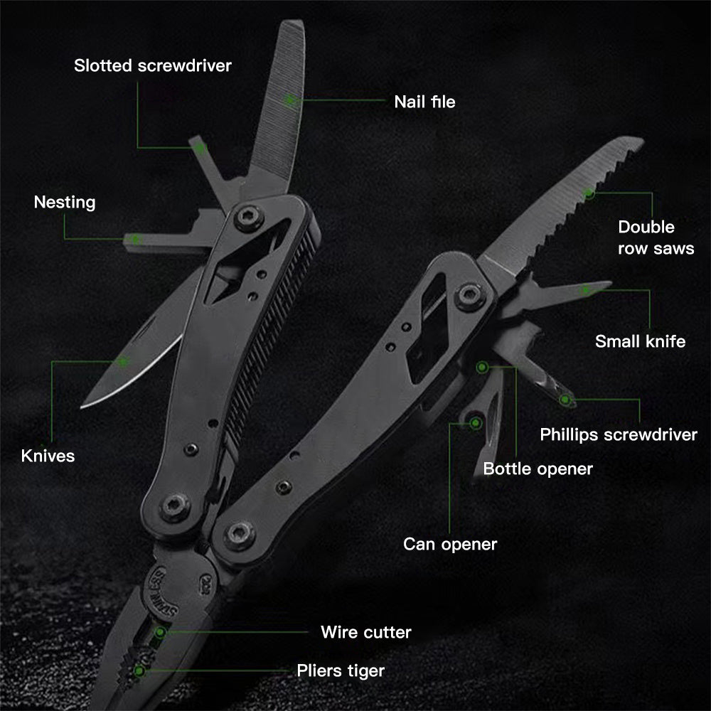 Cleste multifunctional, JESWO, Otel inoxidabil, 23in1, Negru - eMAG.ro