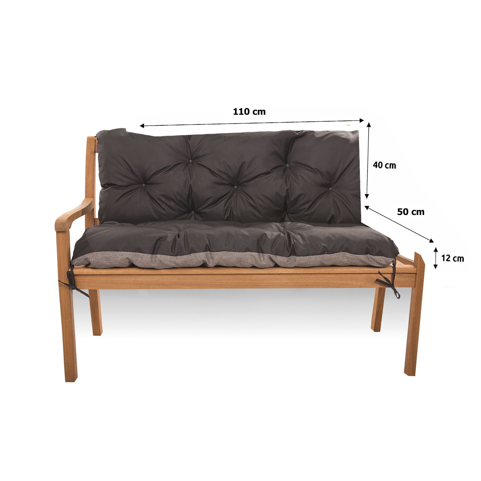 Perna pentru banca de gradina 110 x 60 sezut si spatar 50 cm, Old ...