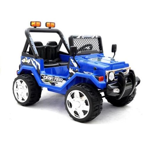 Masina cu baterii Raptor cu doua locuri Blue, BSD, Albastru - eMAG.ro