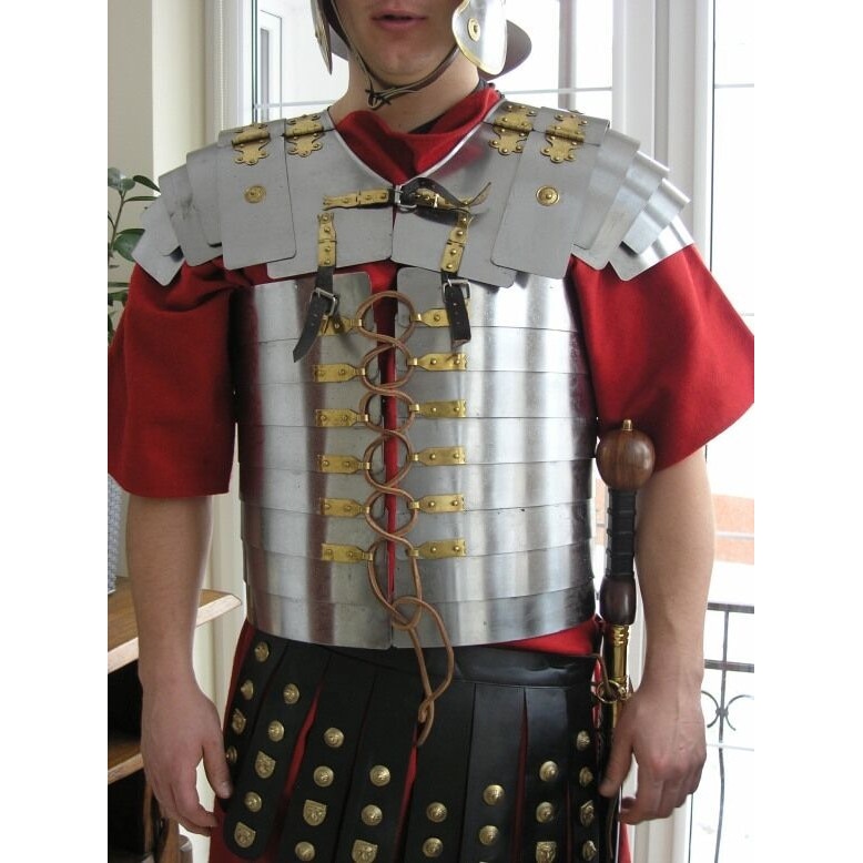 Centura mare de Legionar Roman, Imitatie de Piele, Alama, RB-241206 ...