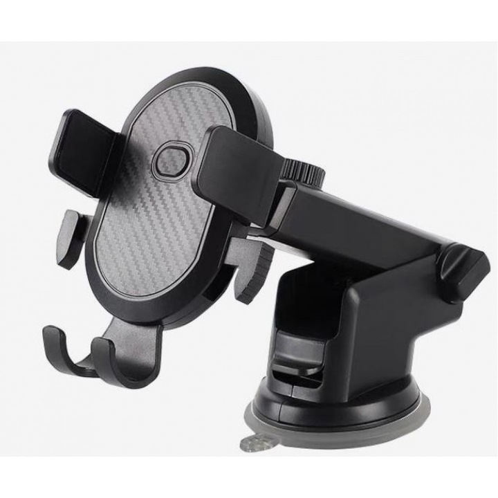 Suport telefon auto, Digital One, Brat telescopic, Negru - eMAG.ro