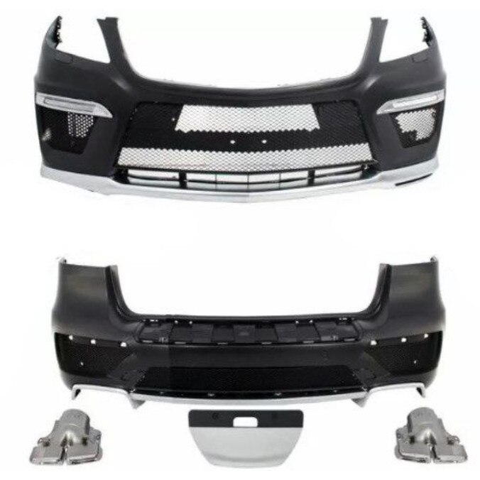 Set Bara auto Fata/Spate, Pentru Mercedes ML W166 (2011-2015) - eMAG.ro