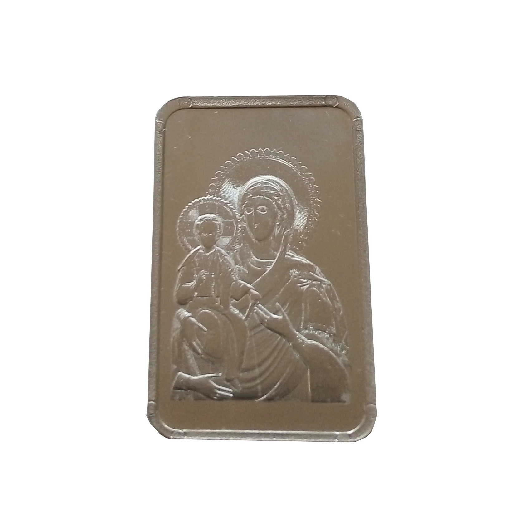 Lingou de argint, Sfanta Preacurata Fecioara Maria, 5 grame, Ag 999.9 ...