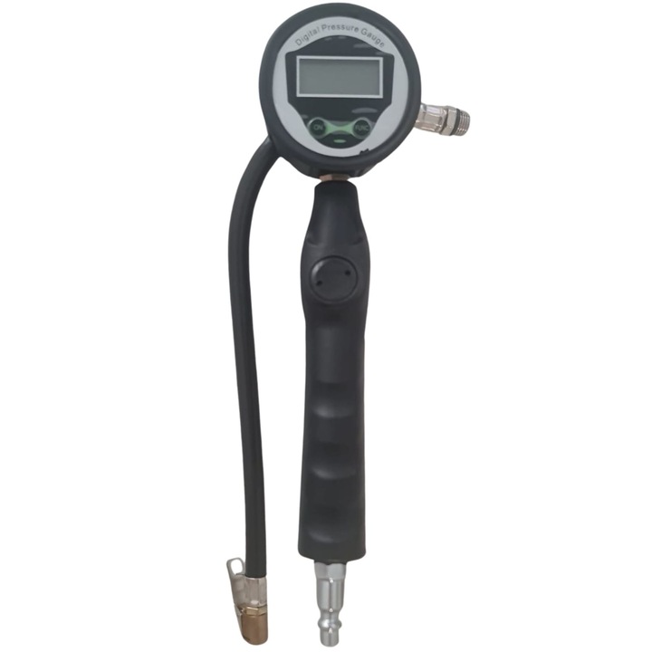 Pistol de umflat, manometru cu afisaj electronic, digital, conexiune 1/ ...