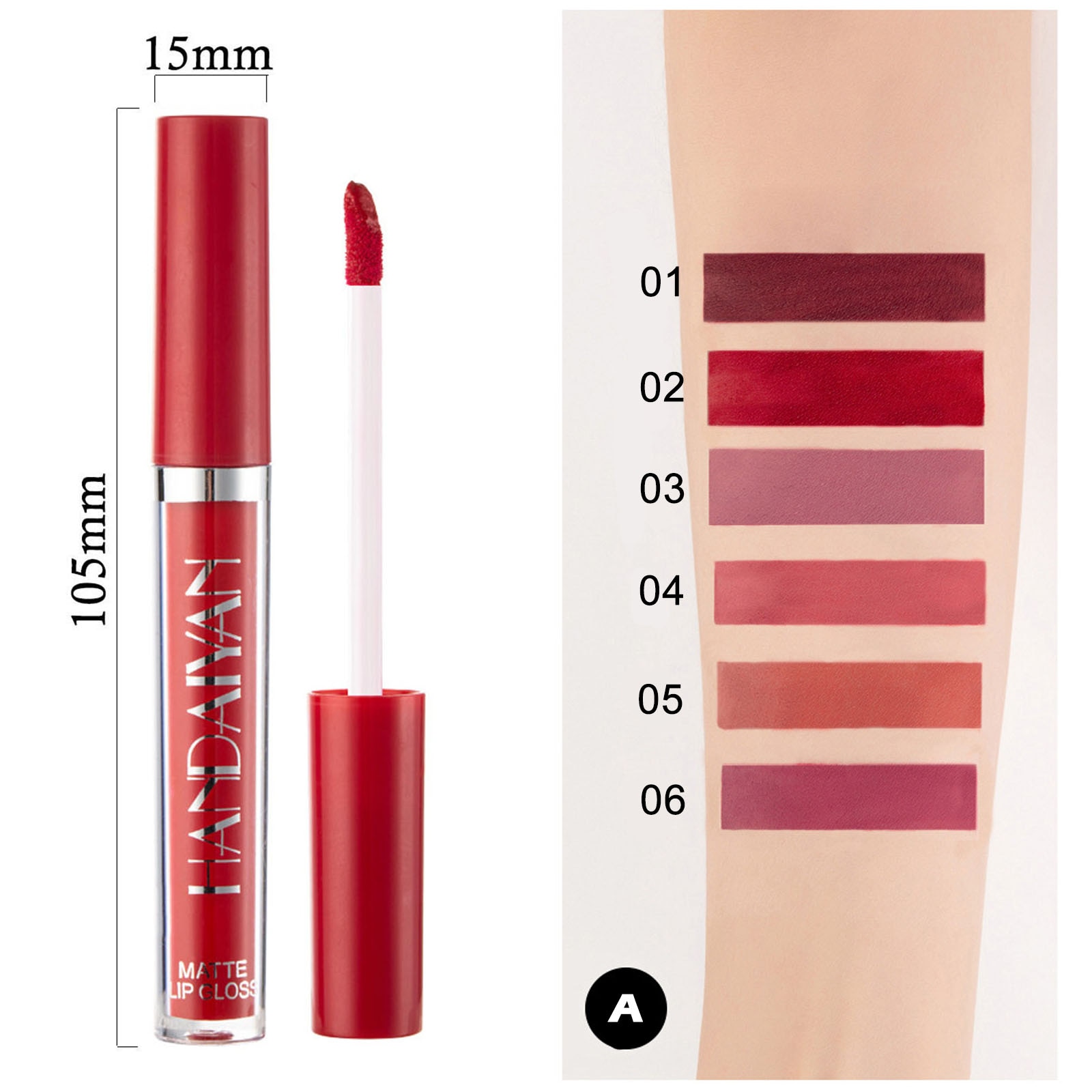 Set 6 rujuri lichide mate rezistente la transfer, Axroad Mall, A, Cupa ...