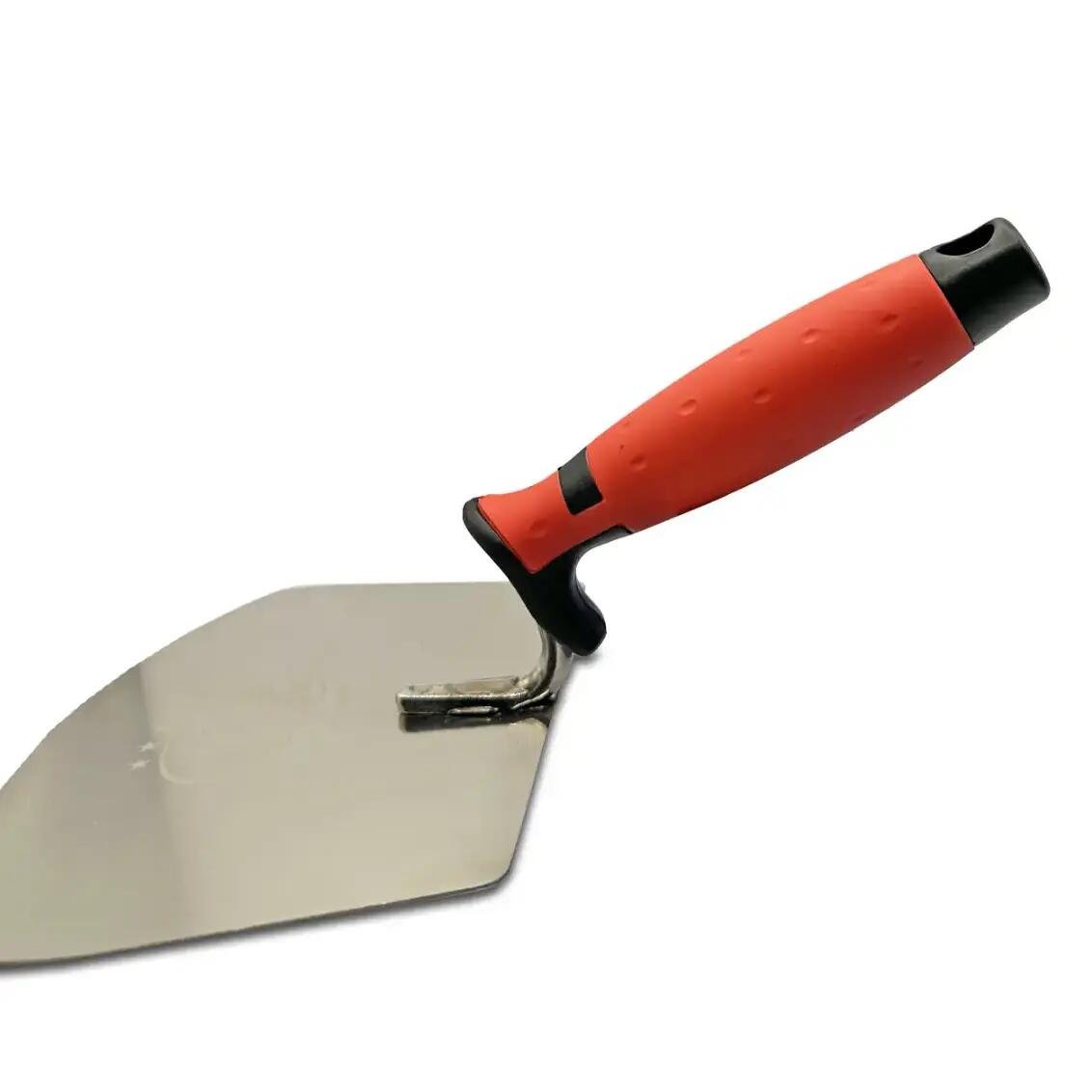 Mistrie inox, Olejnik, trapez, semirotunda, 160 mm, maner soft, rosu ...