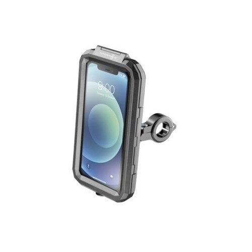 Стойка за телефон ARMOR, монтирана на волан INTERPHONE 5 "8", Черен ...