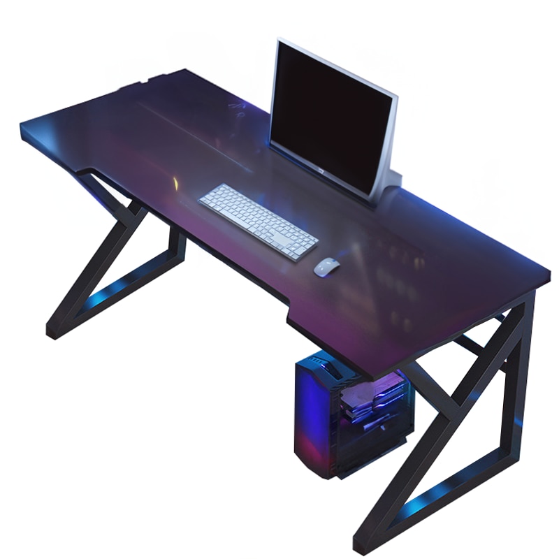 Birou de gaming negru mare, 120 x 60 x 74 cm, BADU - eMAG.ro