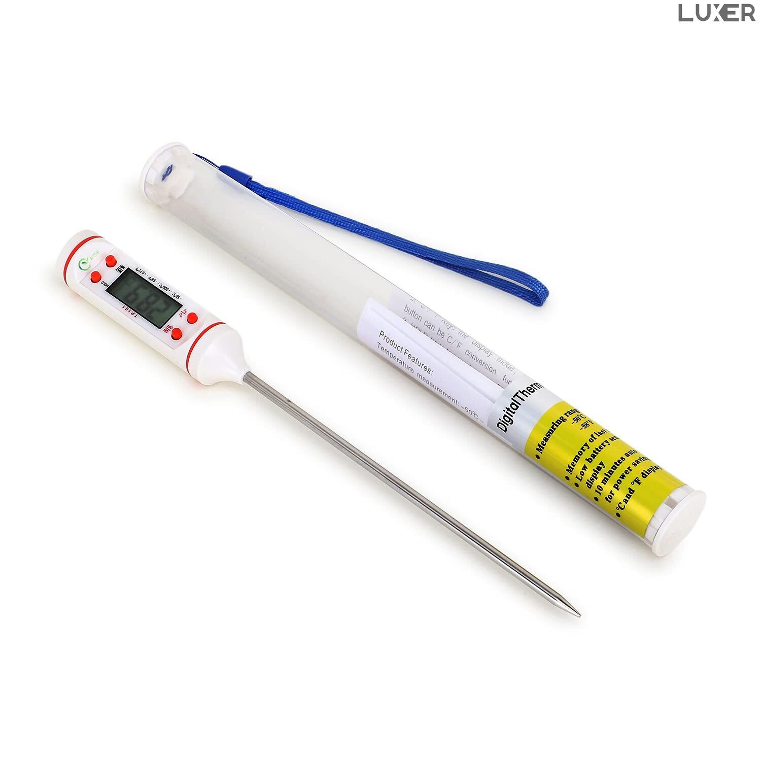 Termometru Alimentar Digital cu Sonda Metalica de Insertie, pentru ...