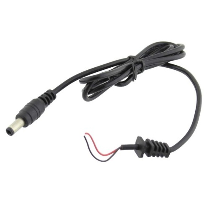 Cablu alimentare DC, 2.5x5.5mm, 0,9m, 654536 - eMAG.ro