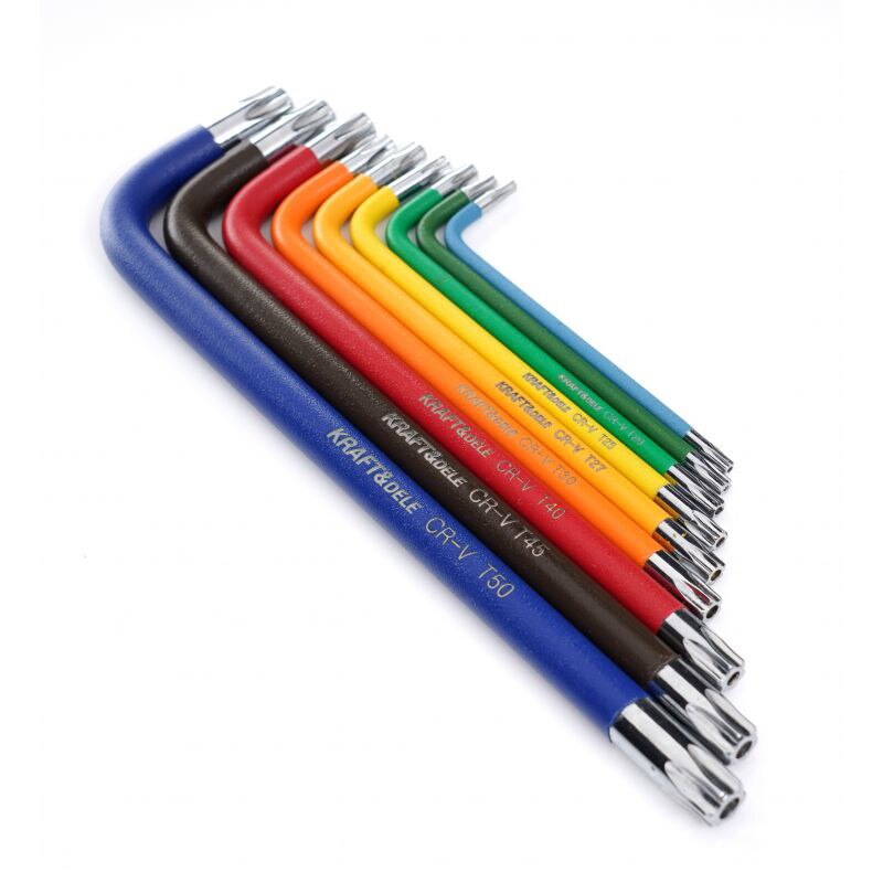 Set imbusuri torx, 9 elemente, Kraft&Dele KD11930 - eMAG.ro