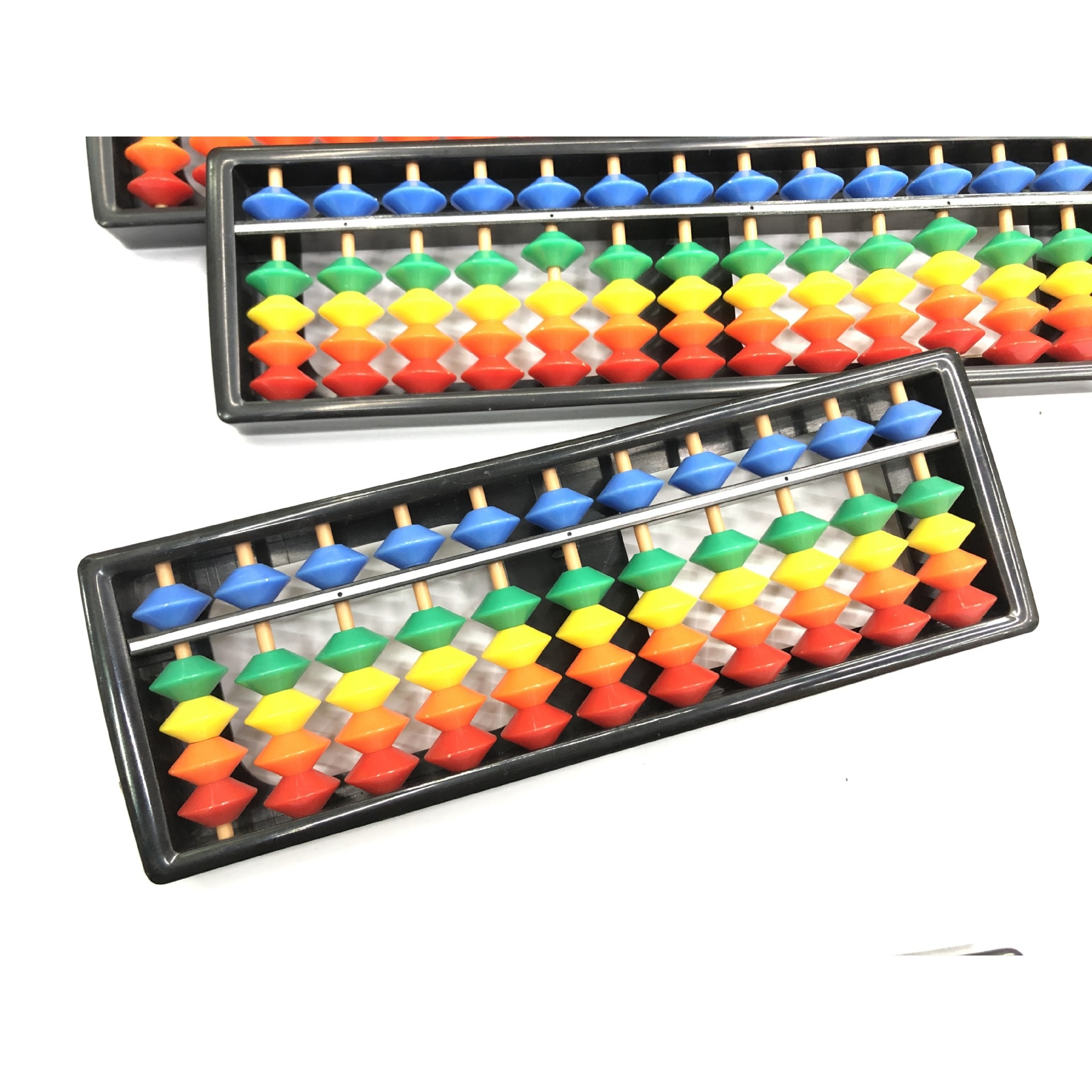 Abac Abacus din plastic, 11 randuri de calcule, diverse culori, plastic - eMAG.ro