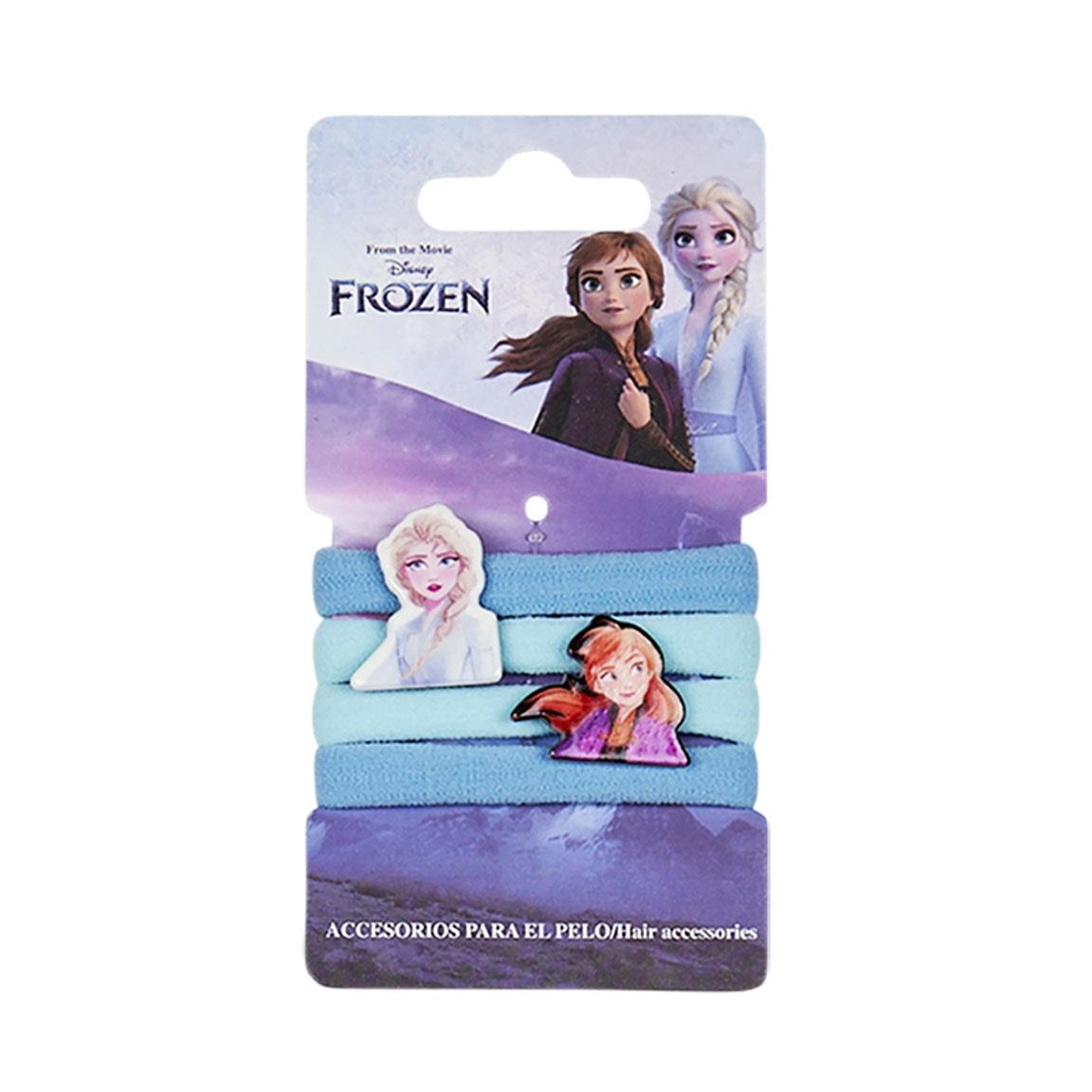Set 4 elastice pentru par Frozen Disney Albastru - eMAG.ro
