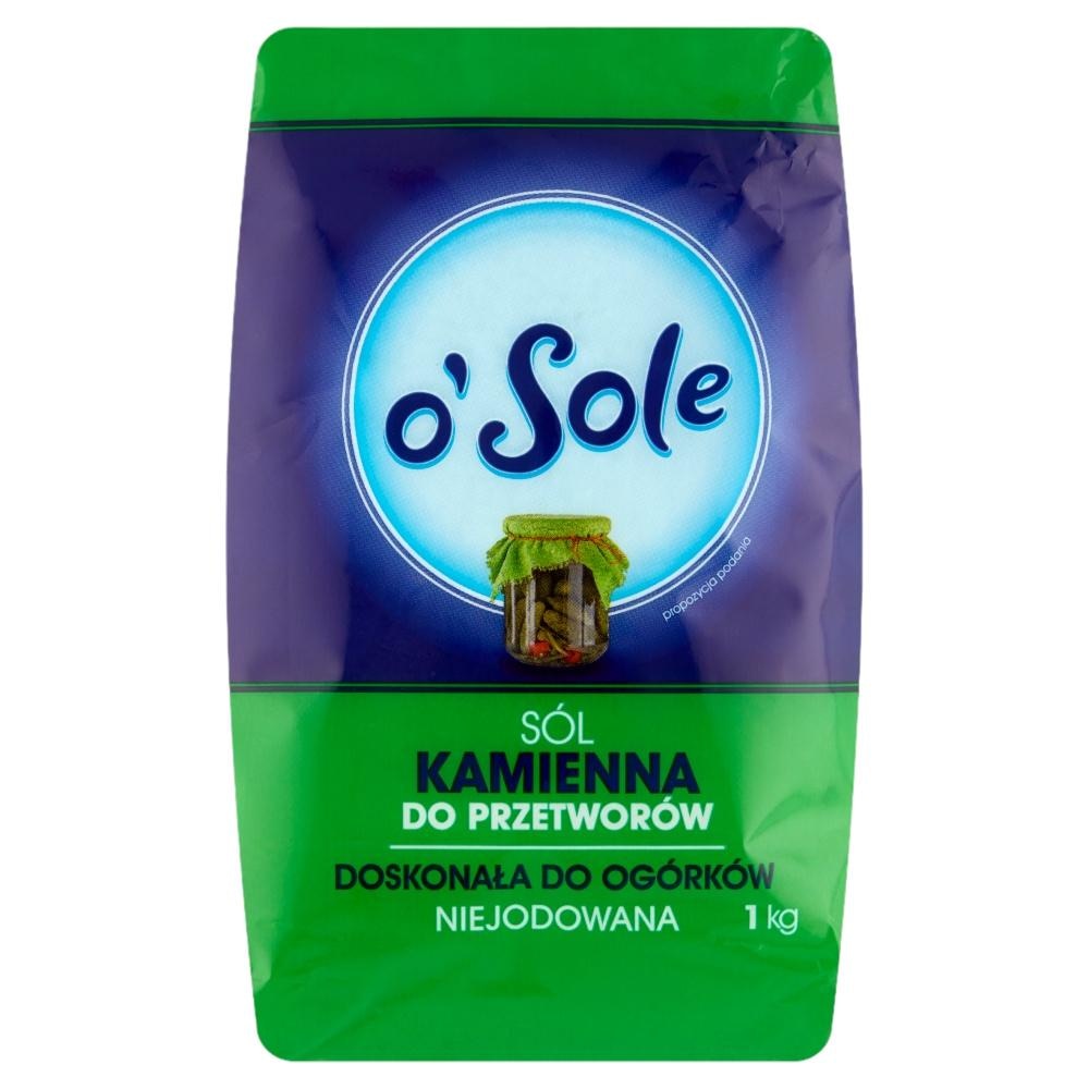 Sare de mare neiodata, O'Sole, 1 kg - eMAG.ro