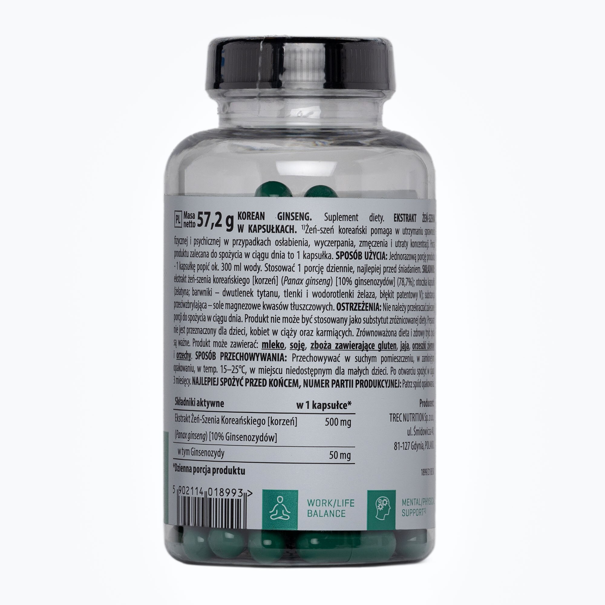 Set 90 capsule unisex, Trec, 57.2 g - eMAG.ro