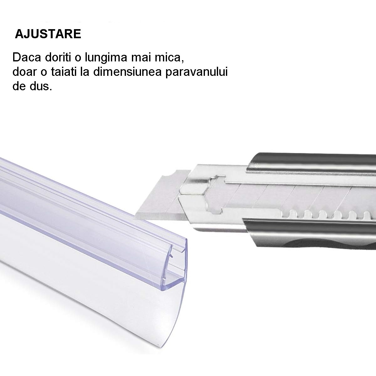 Garnitura de etansare cu limba, transparent - eMAG.ro