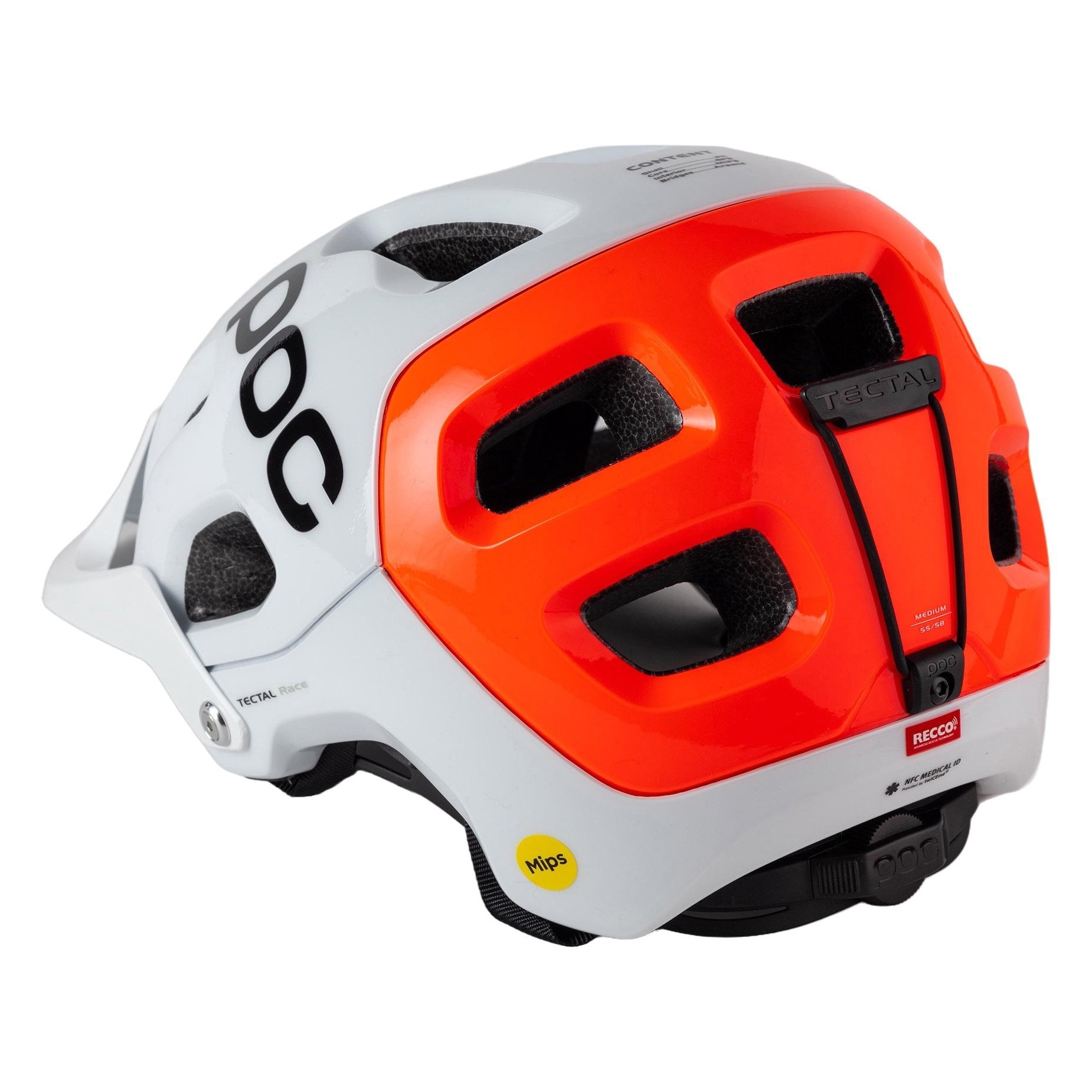 Casca ciclism Tectal Race MIPS NFC, POC, 59-62cm, Alb - eMAG.ro