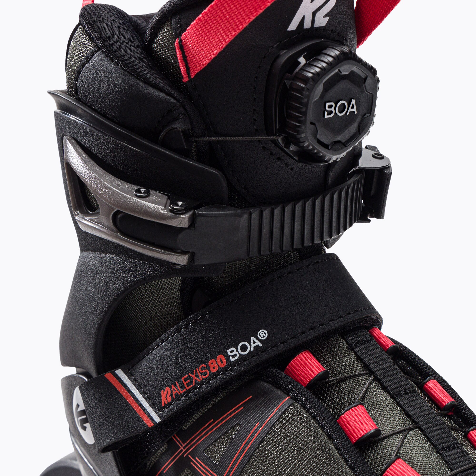 Role, K2, Pentru femei, Poliuretan, Rosu, Negru, 36 - eMAG.ro