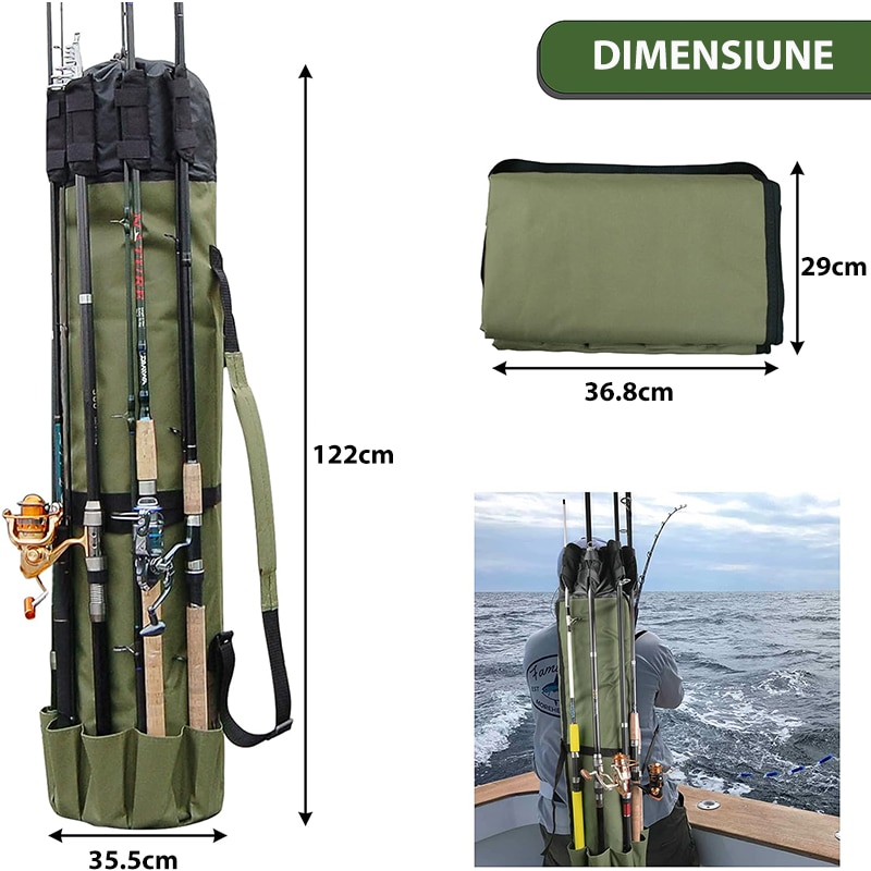 Geanta pentru pescuit, Transport Undite si Articole Portabila, Material ...