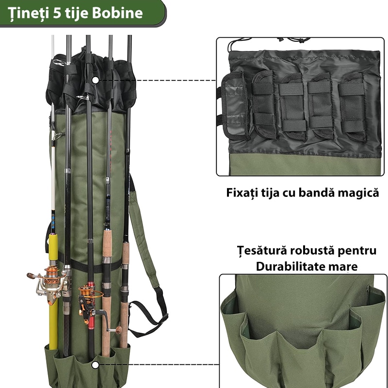 Geanta pentru pescuit, Transport Undite si Articole Portabila, Material ...