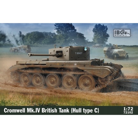 Macheta militara tanc British Cromwell Mk.IV, IBG Models, Plastic, 1:72 ...