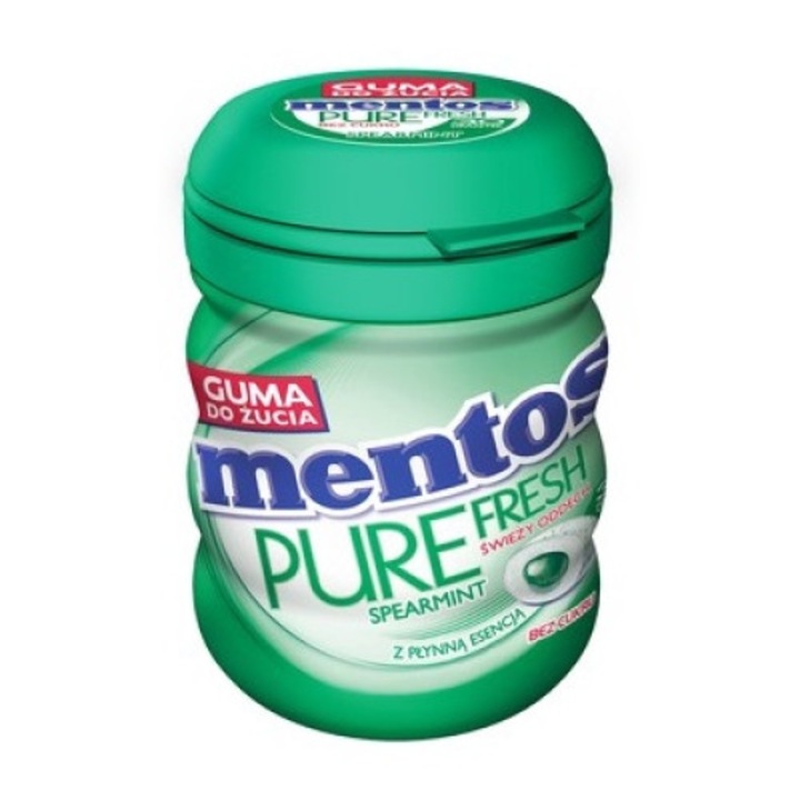 Guma Pure Fresh, Mentos, Verde, 60g - eMAG.ro