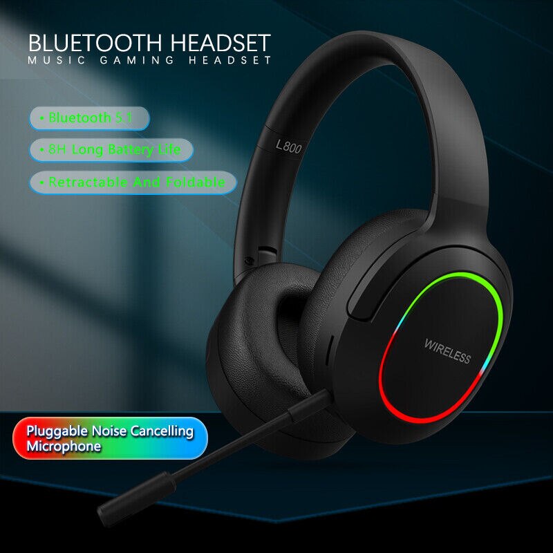 Casti fara fir, Bluetooth 2.4G, USB, Negru - eMAG.ro