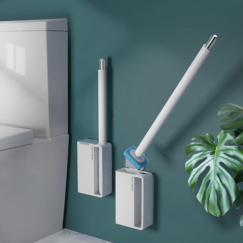 Perie WC pentru toaleta, de unica folosinta, ABS/Polipropilena, design ...