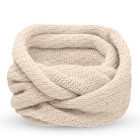 Fular circular mare, Pentru Femei, Nandy, Bej - eMAG.ro
