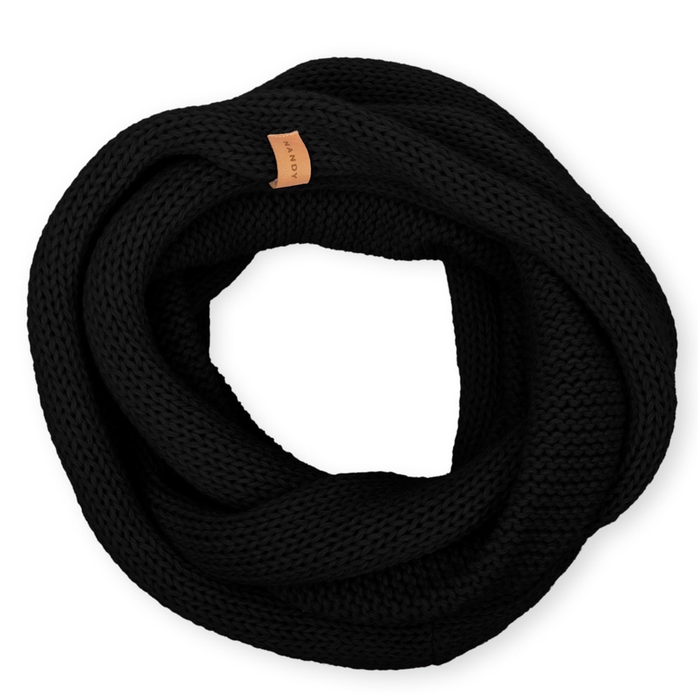 Fular circular mare, Pentru Femei, Nandy, Negru - eMAG.ro