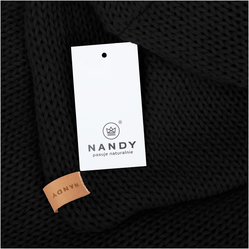 Fular circular mare, Pentru Femei, Nandy, Negru - eMAG.ro