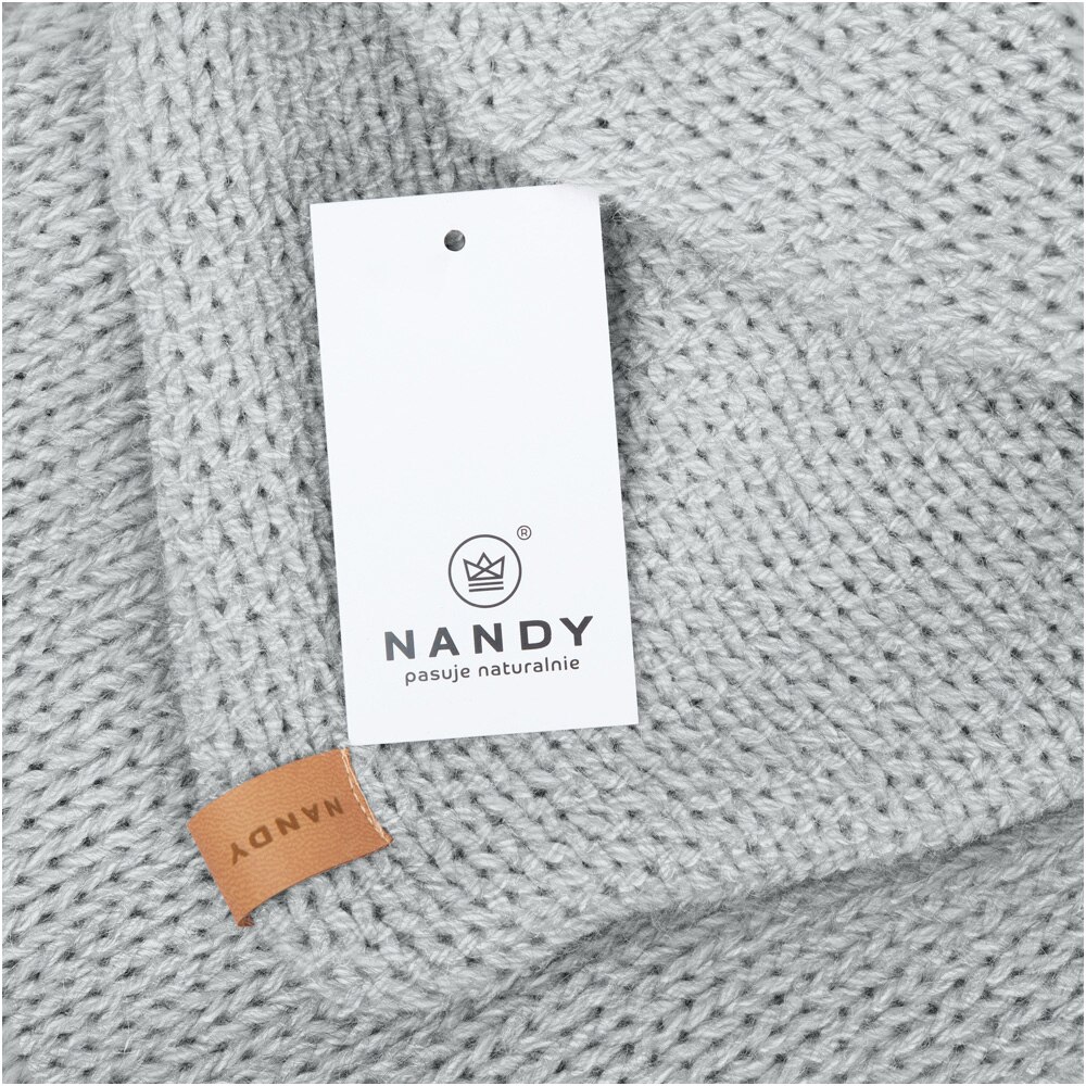 Fular circular mare, Pentru Femei, Nandy, Gri - eMAG.ro