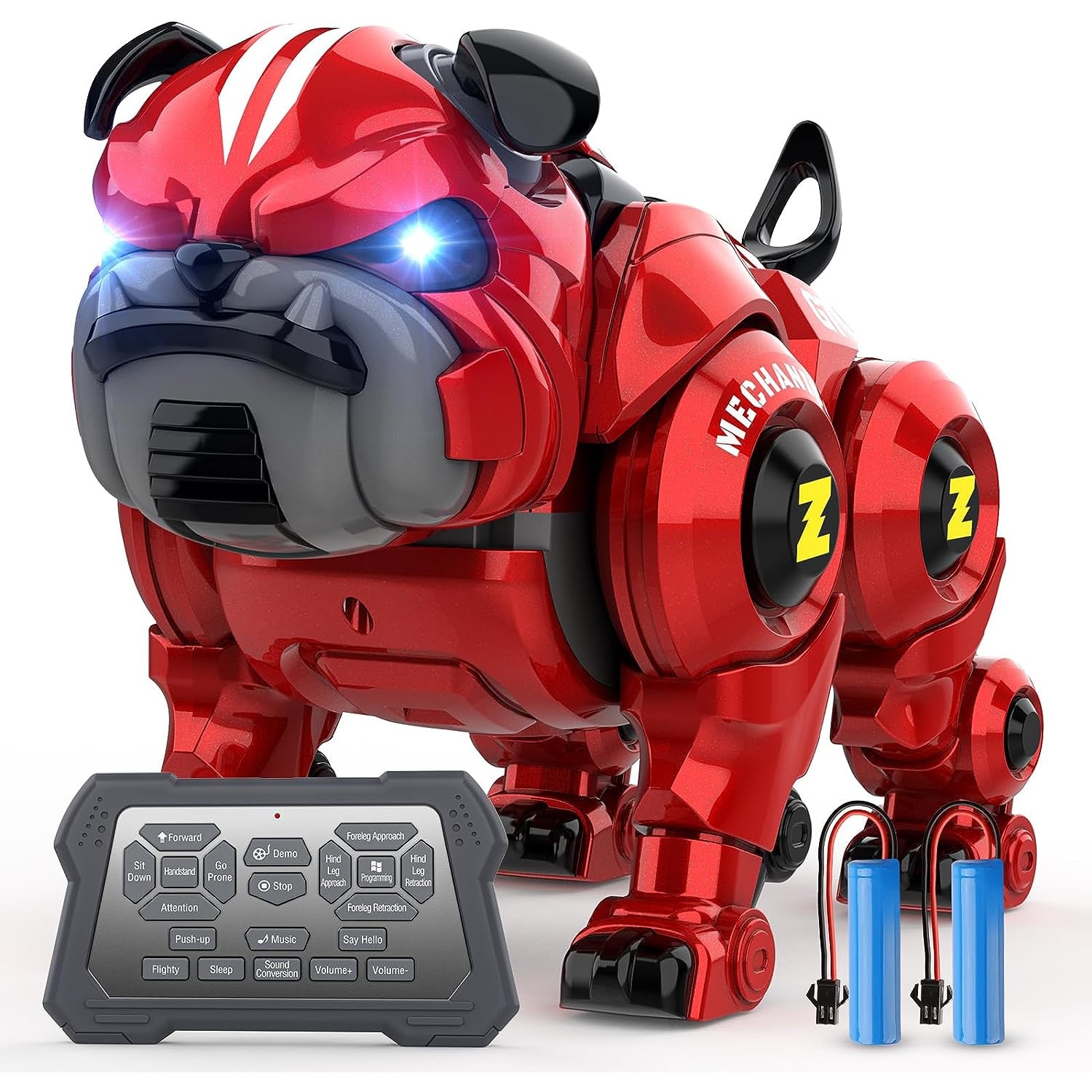 Caine robot Excitat® pentru copii, program reincarcabil, cascadorii ...