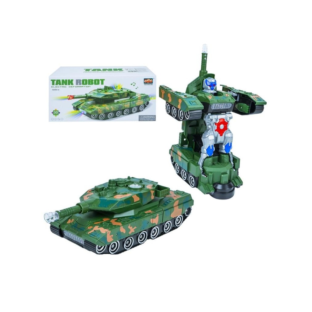 Tanc transformabil in robot, 2 in 1 - eMAG.ro